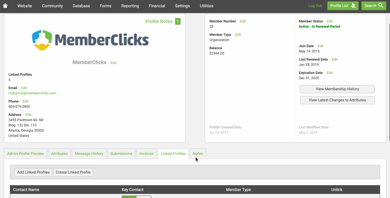 Moving profiles to the prospect member type – MC Professional