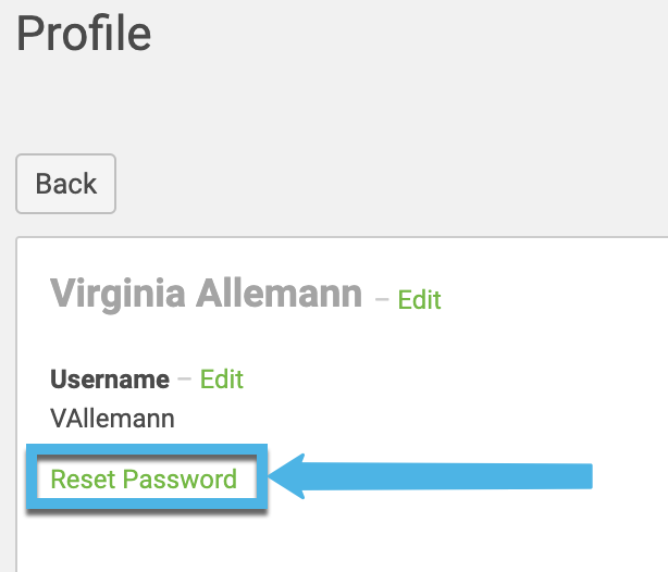 Password resets – MC Professional