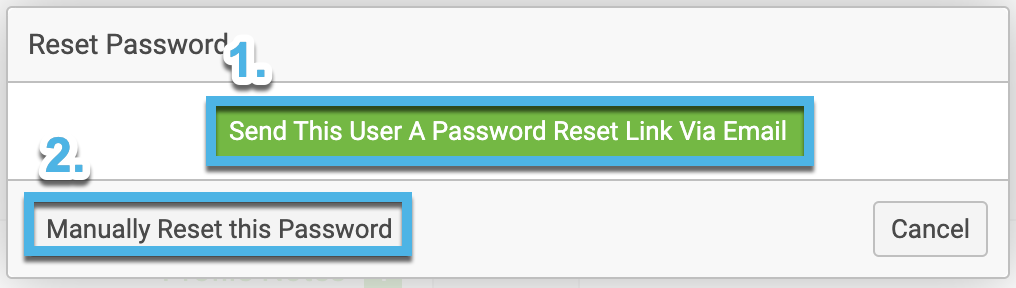 Password resets – MC Professional