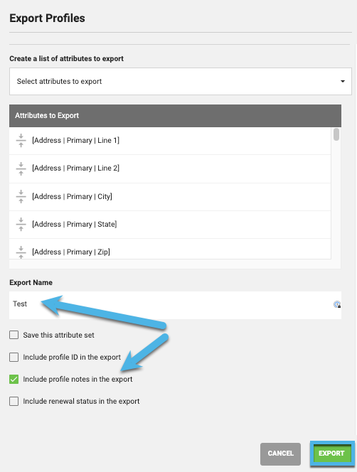 Profile notes – MC Professional