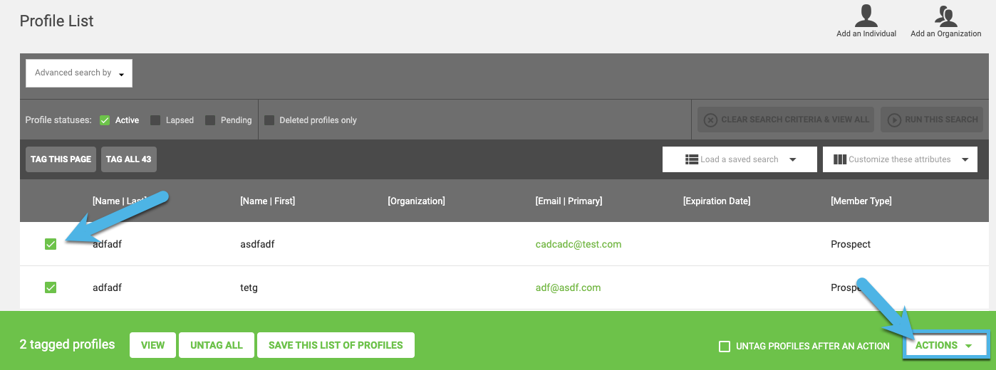 Profile notes – MC Professional